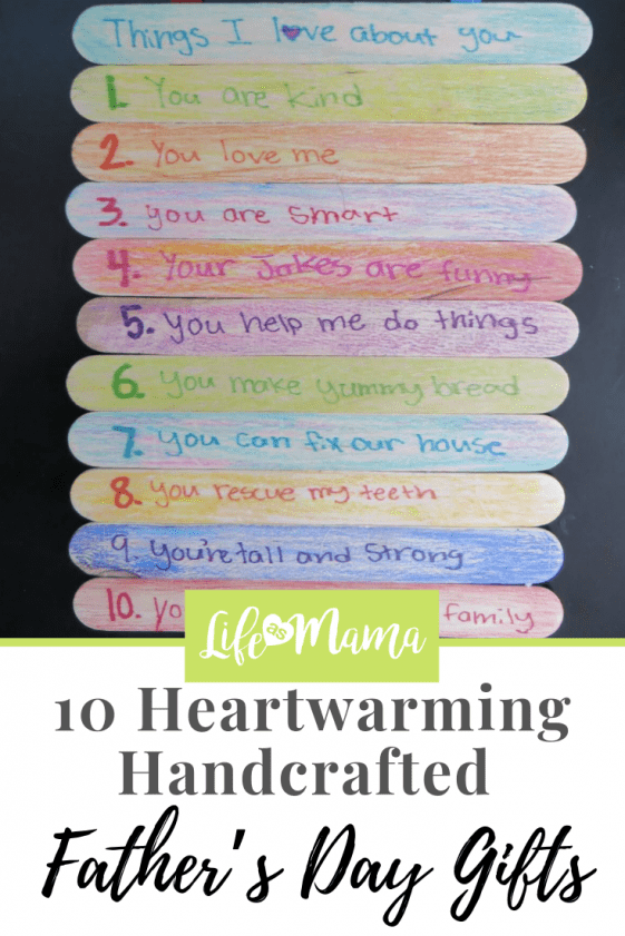 10 Heartwarming Handcrafted Father's Day Gifts