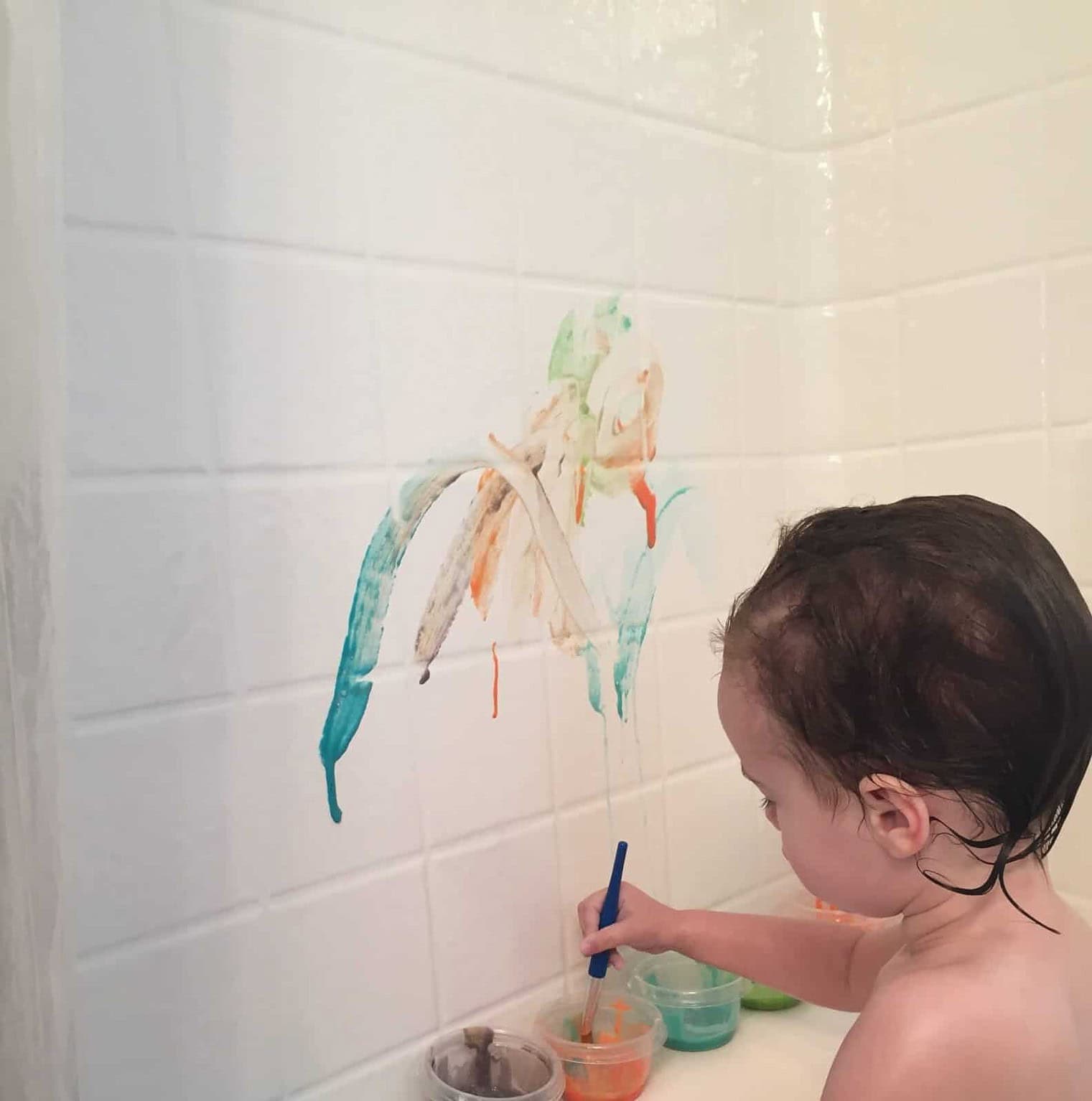 4 Ingredient Safe & Homemade Bath Paints