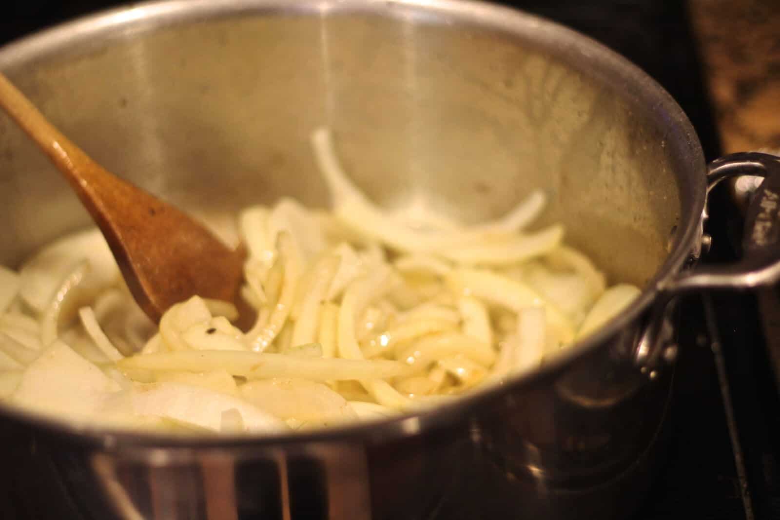 New Fall Recipe: Beer-Braised Beef & Onions