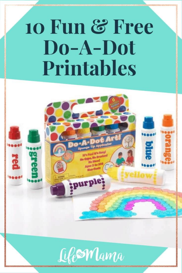 10 Fun & Free Do-A-Dot Printables - Page 3 of 3