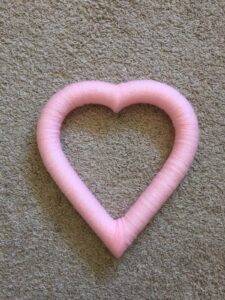 DIY Heart-Shaped Valentine's Day Wreath