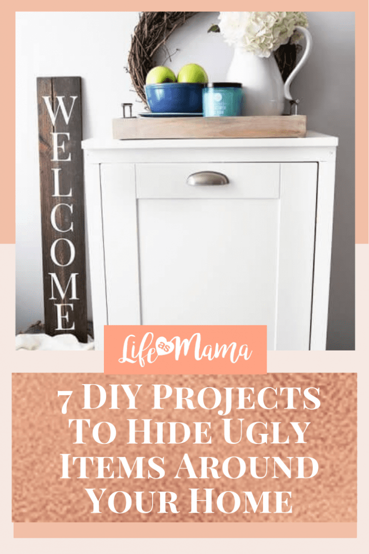 7 DIY Projects To Hide Ugly Items Around Your Home