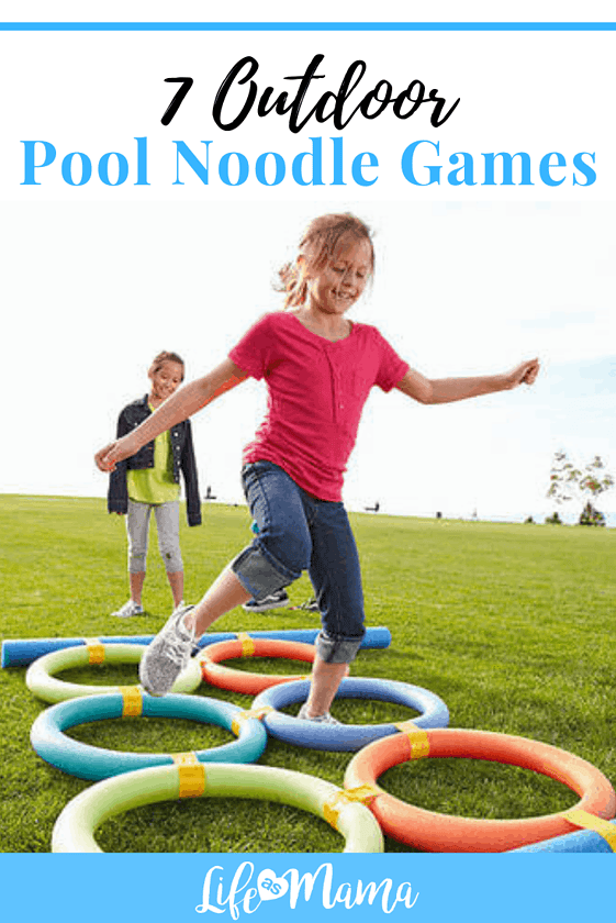 7 Outdoor Pool Noodle Games