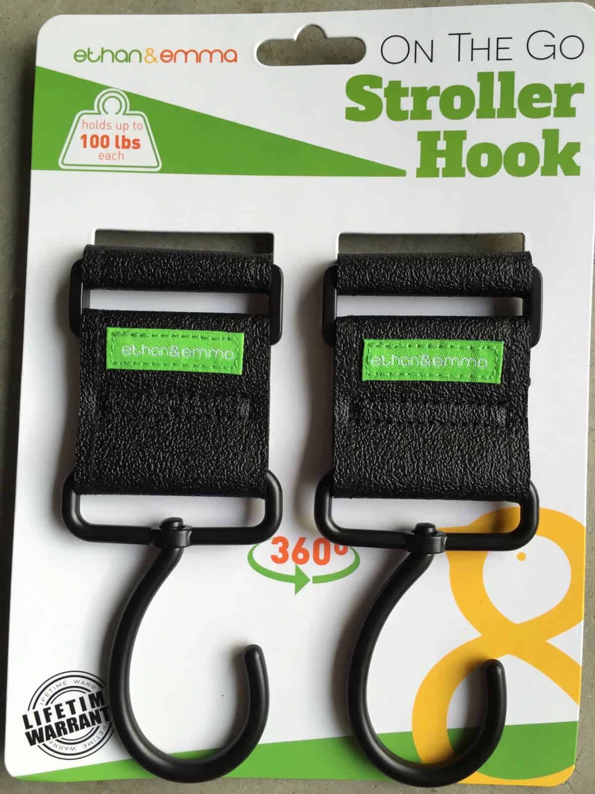 Product Review: Ethan & Emma On The Go Metal Stroller Hook