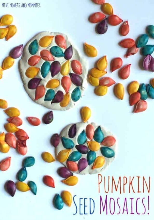 7 Creative Pumpkin Seed Crafts for Families | Life As Mama
