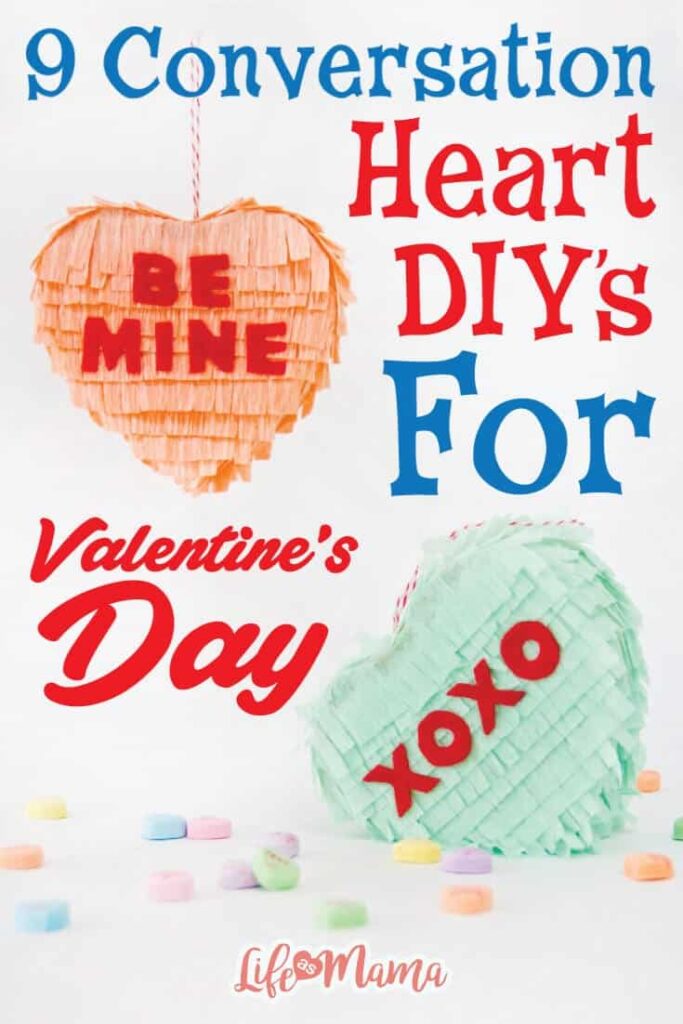 9 Conversation Heart DIY's For Valentine's Day - Page 3 of 3
