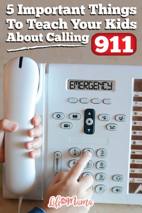 5 Important Things To Teach Your Kids About Calling 911