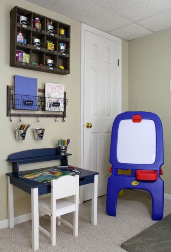 5 Creative Arts & Crafts Rooms For Kids