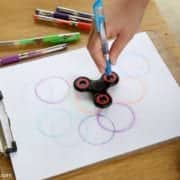 DIY Origami Fidget Spinner