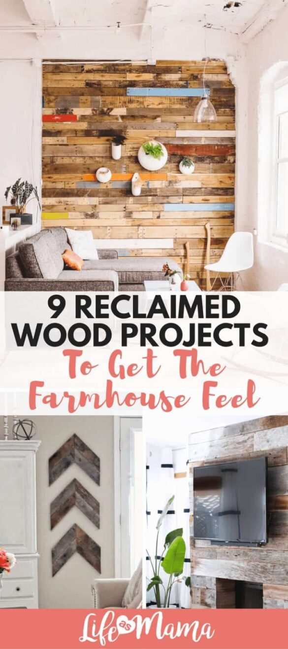 9 DIY Reclaimed Wood Projects for a Cozy Farmhouse Look