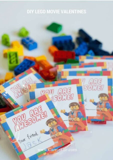 7 Easy DIY LEGO Valentines