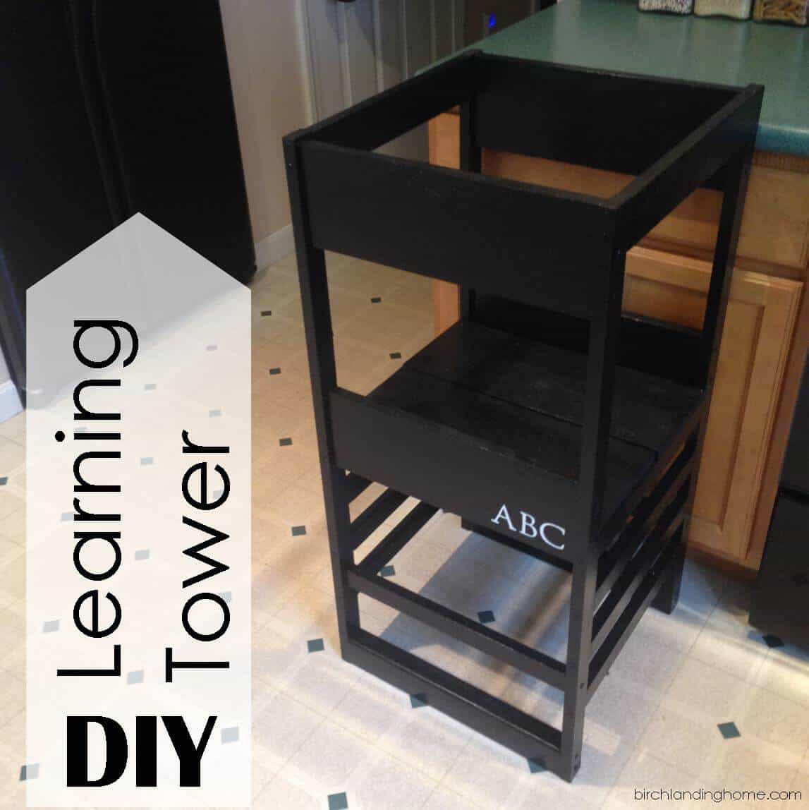 4 DIY Learning Towers: Fun Kitchen Helpers for Kids
