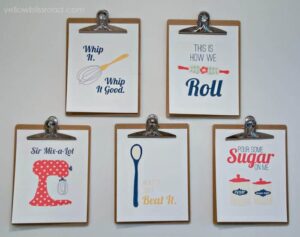 7 Free Kitchen Printables to Brighten Your Home Decor