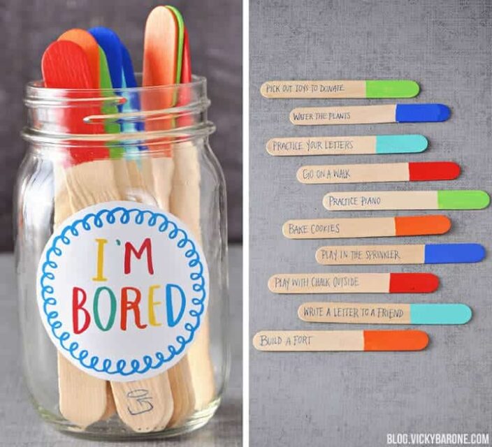 5 Of The Best "I'm Bored" Activities On Pinterest