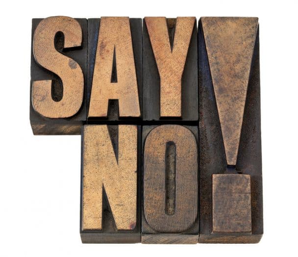 How The Power Of Saying No Can Change Your Life