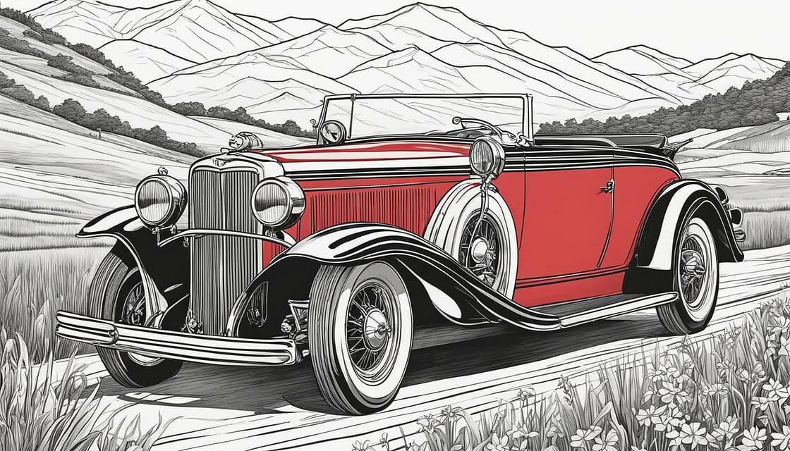 Free Car Coloring Pages: Fun Activities for Creative Kids