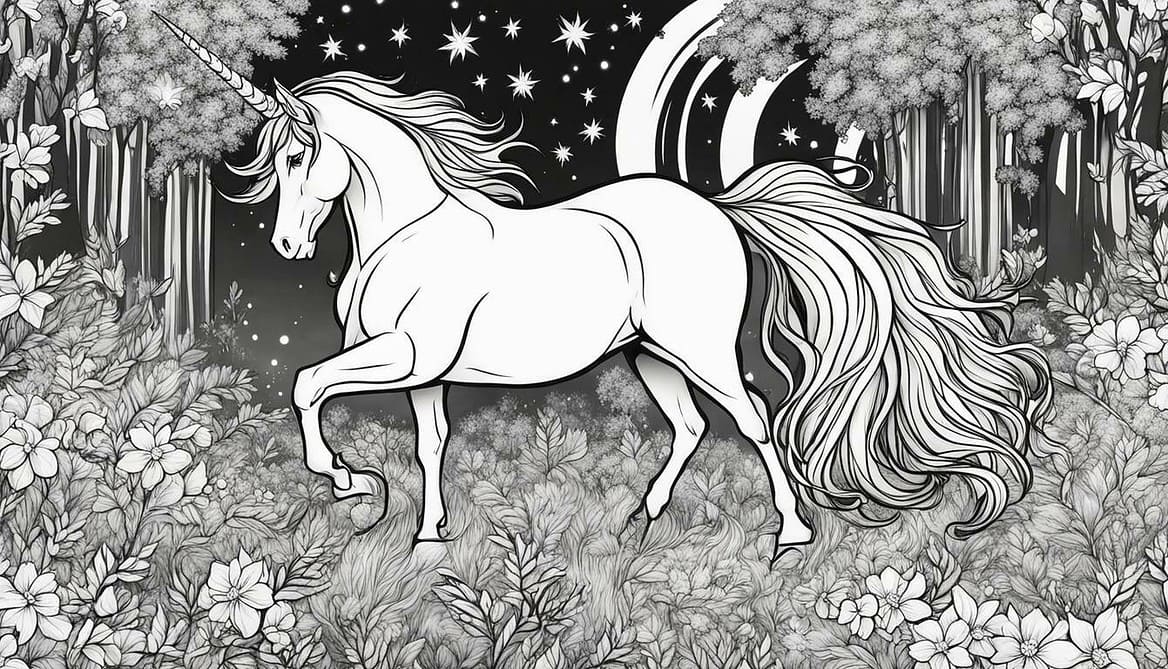Fun and Magical Unicorn Coloring Pages for Kids