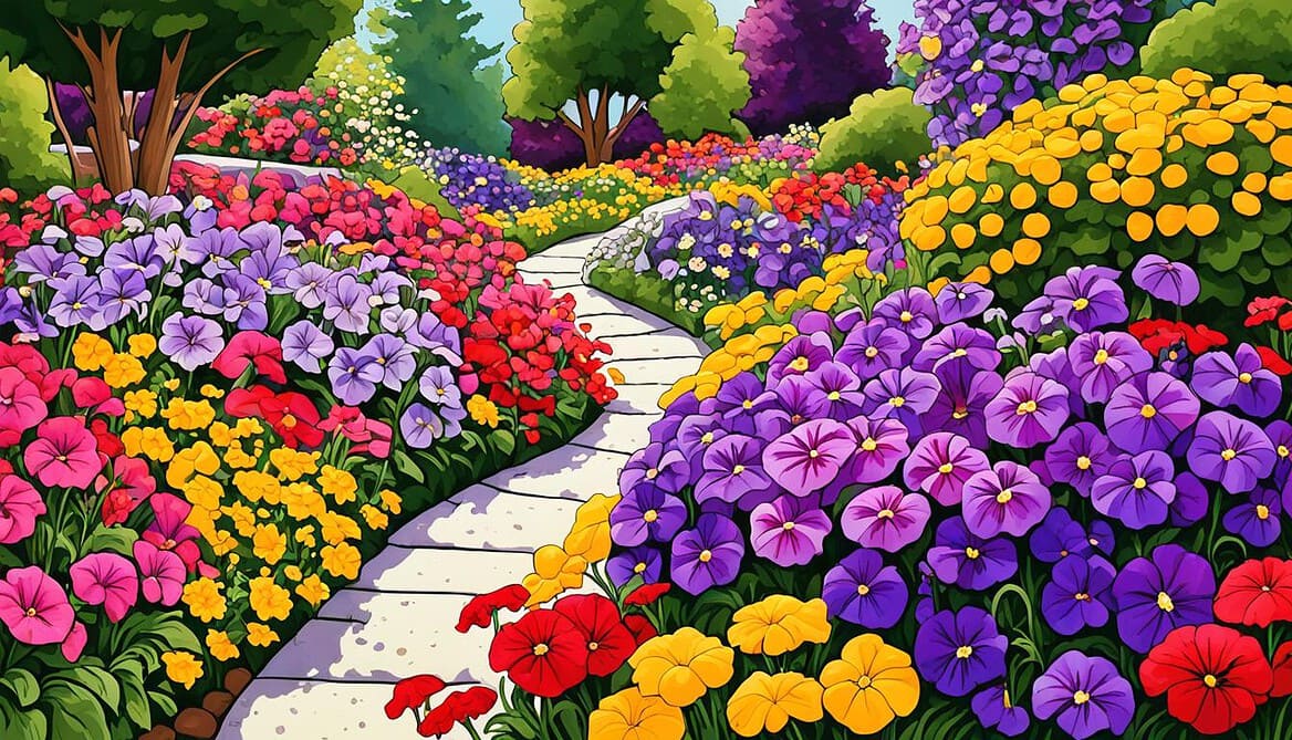 Brighten Gardens with Spring Flowers Annuals